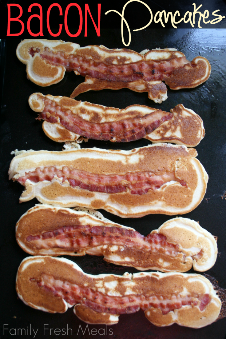Bacon Pancakes - Family Fresh Meals