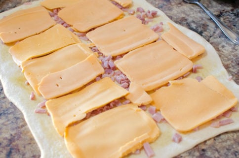 Cheesy Honey Mustard Ham Rolls - Family Fresh Meals