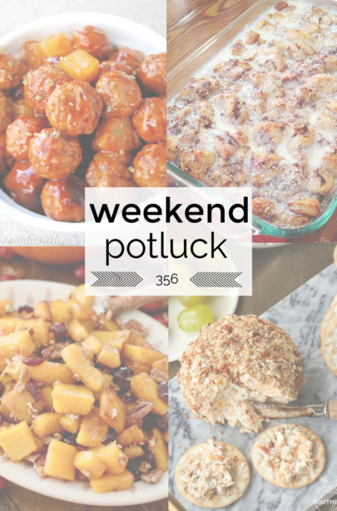 Crockpot Hawaiian Meatballs Weekend Potluck - Family Fresh Meals
