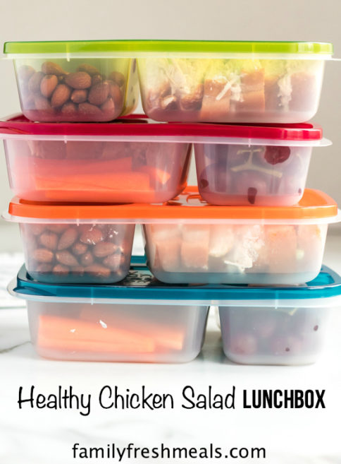 Healthy Chicken Salad Lunchbox - Family Fresh Meals