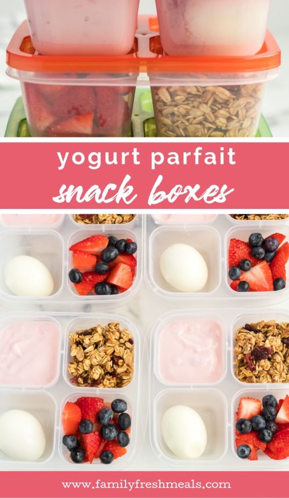 Yogurt Parfait Snack Box - Family Fresh Meals