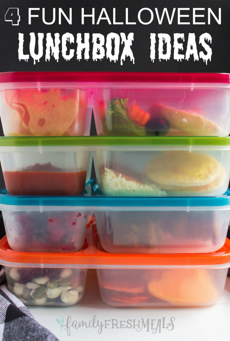 Fun Halloween Food Lunchbox Ideas - Family Fresh Meals