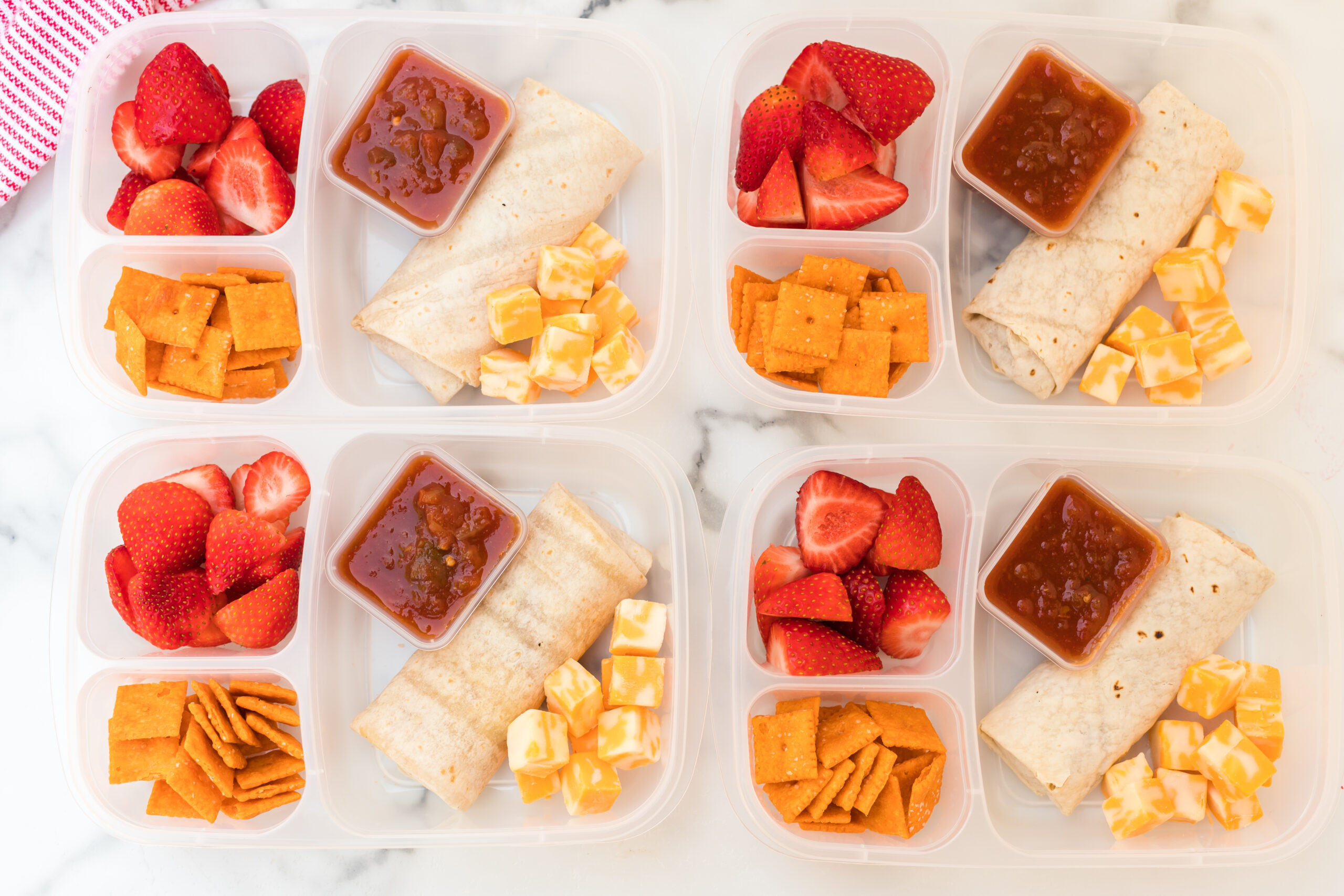Burrito Easy Lunchbox Idea - Family Fresh Meals