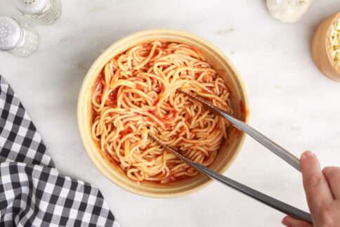 Inside Out Spaghetti - Family Fresh Meals