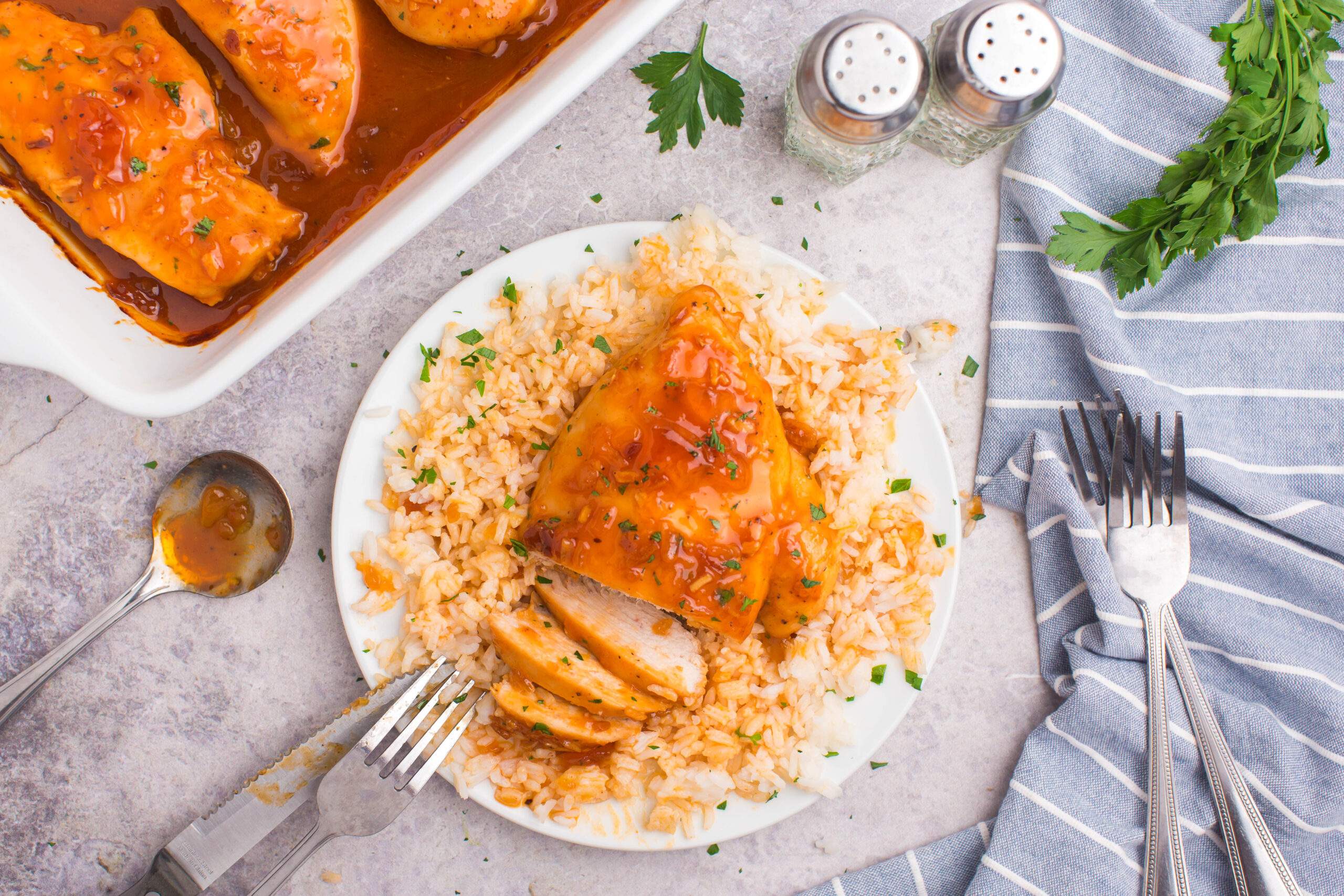 Baked Apricot Chicken - Family Fresh Meals