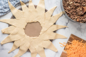 Cheeseburger Crescent Ring - Family Fresh Meals
