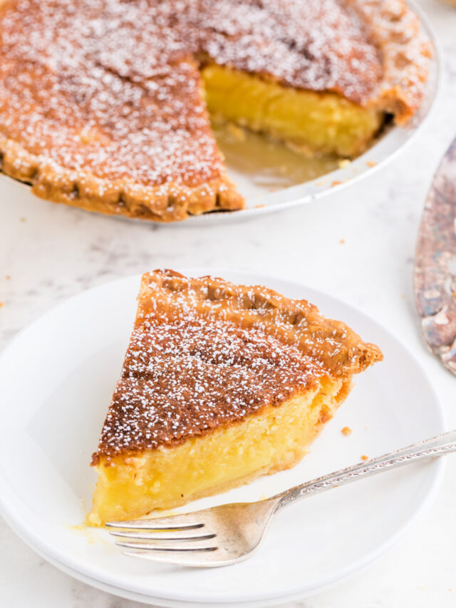 Chess Pie - Family Fresh Meals