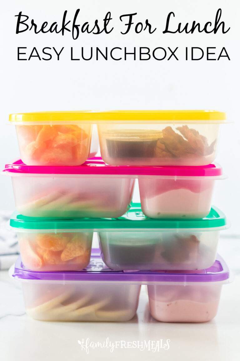 Breakfast for Lunch Easy Lunchbox - Family Fresh Meals