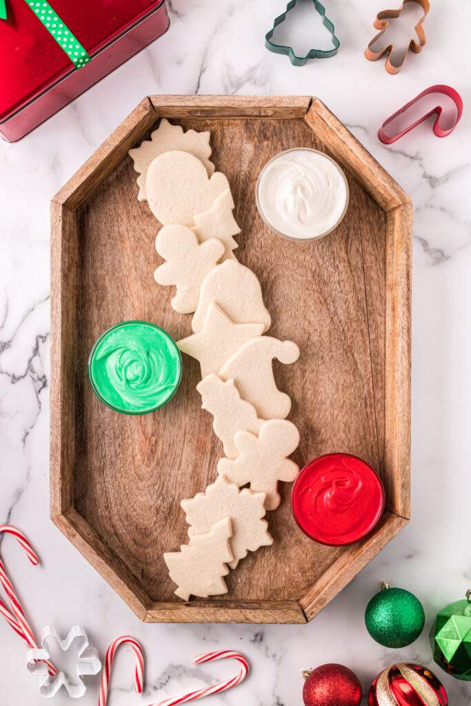 Christmas Sugar Cookie Decorating Board - Family Fresh Meals