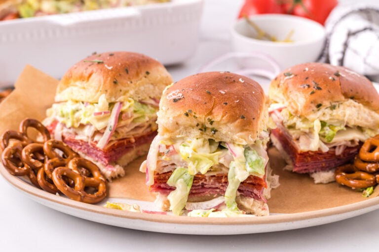 Grinder Sliders - Family Fresh Meals