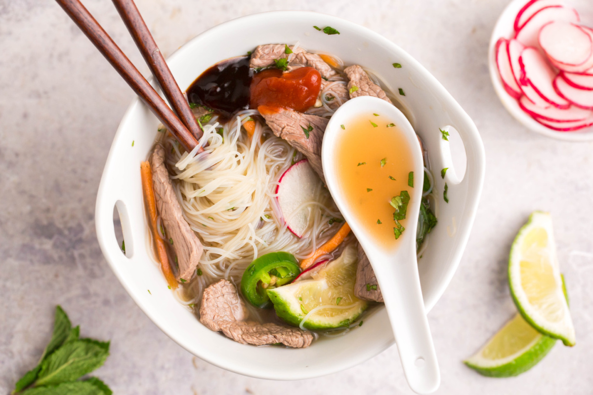 Instant Pot Beef Pho - Family Fresh Meals