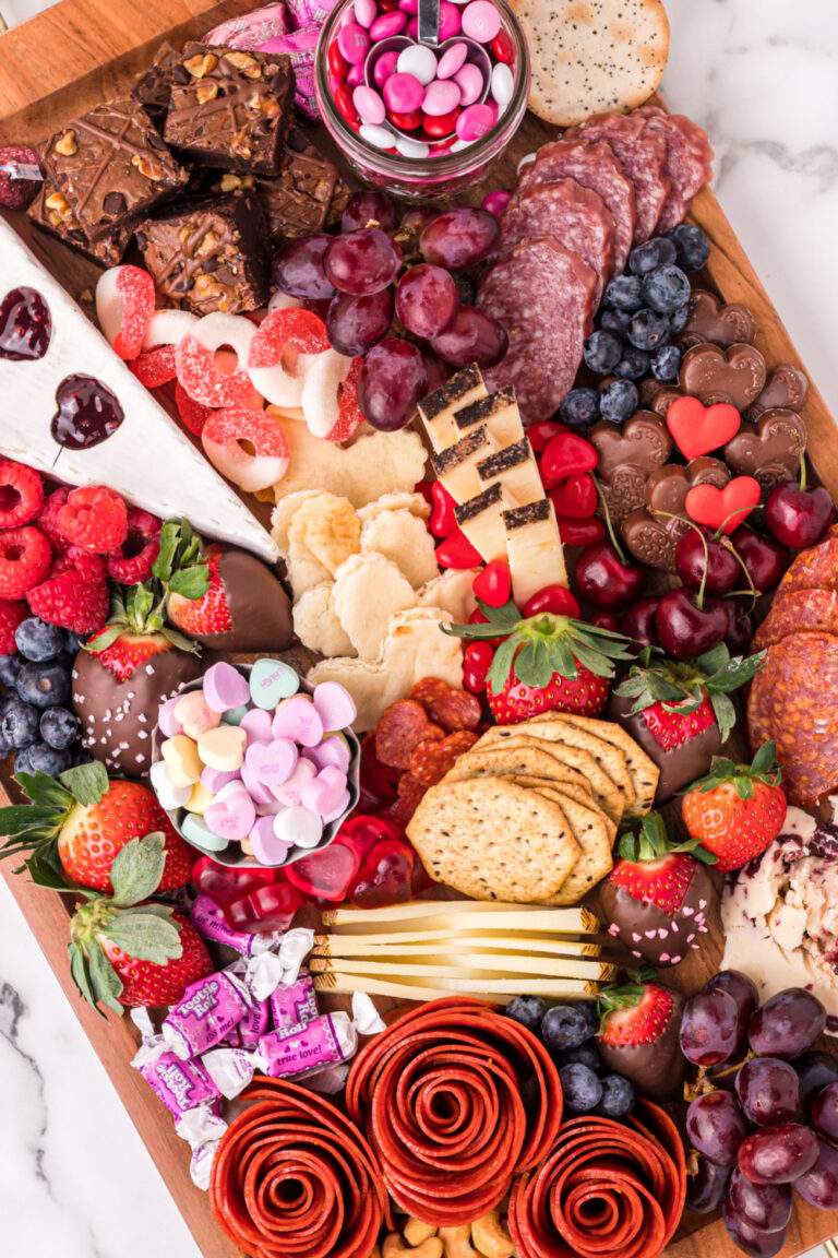 Valentine’s Day Snack Board - Family Fresh Meals