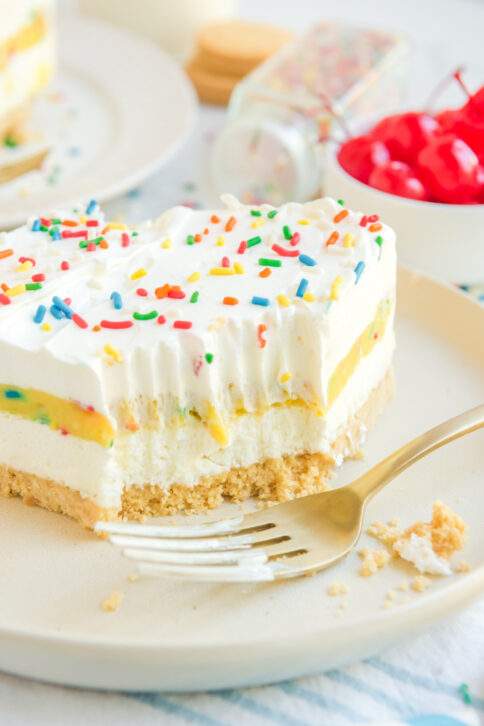 Birthday Cake Lush Cake - Family Fresh Meals