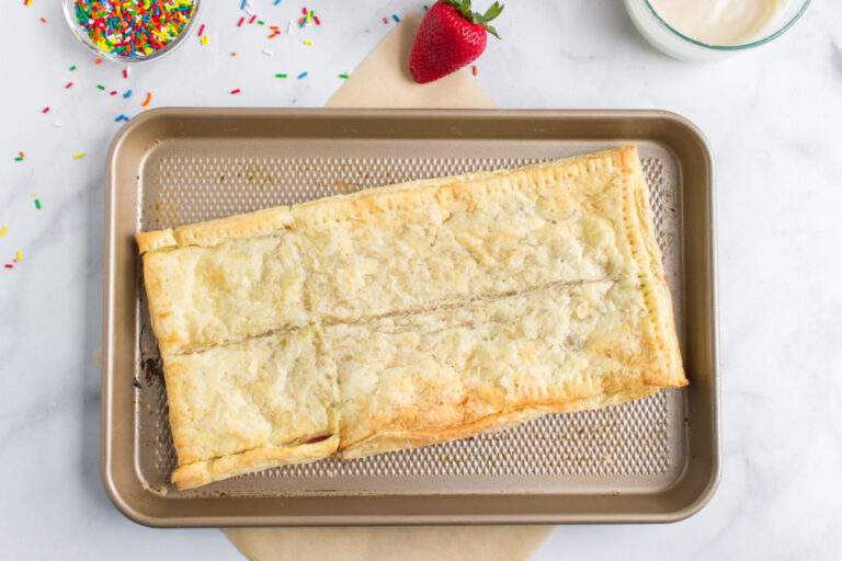 Homemade Giant Frosted Pop Tart - Family Fresh Meals