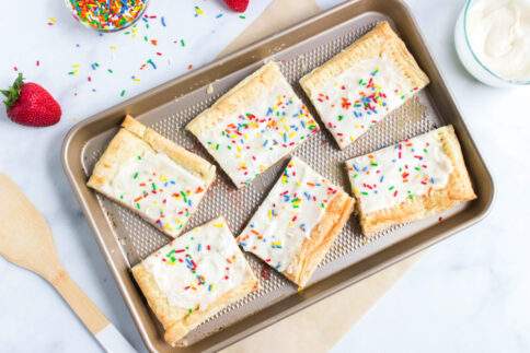 Homemade Giant Frosted Pop Tart - Family Fresh Meals