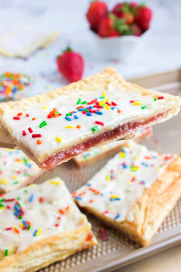 Homemade Giant Frosted Pop Tart - Family Fresh Meals