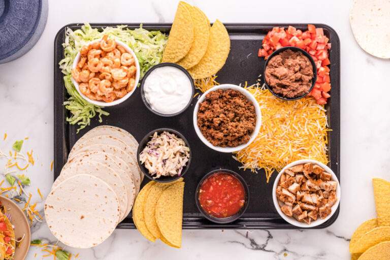 Make Your Own Taco Board - Family Fresh Meals