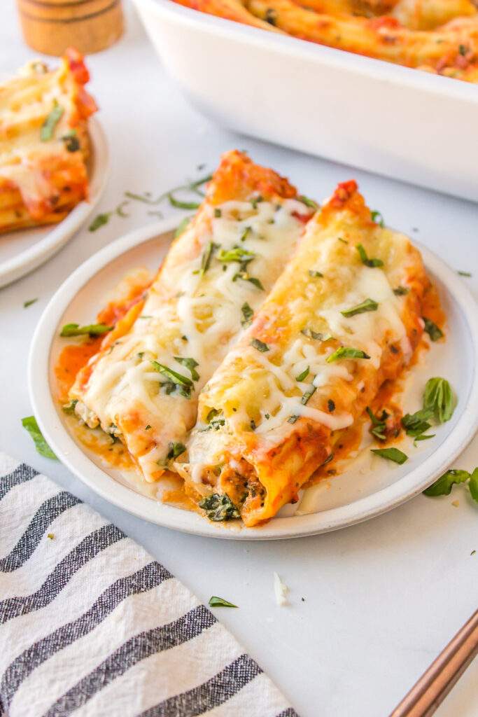 Italian Sausage Manicotti - Family Fresh Meals