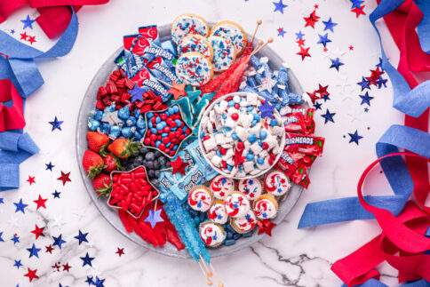 4th of July Sweet Charcuterie Board - Family Fresh Meals