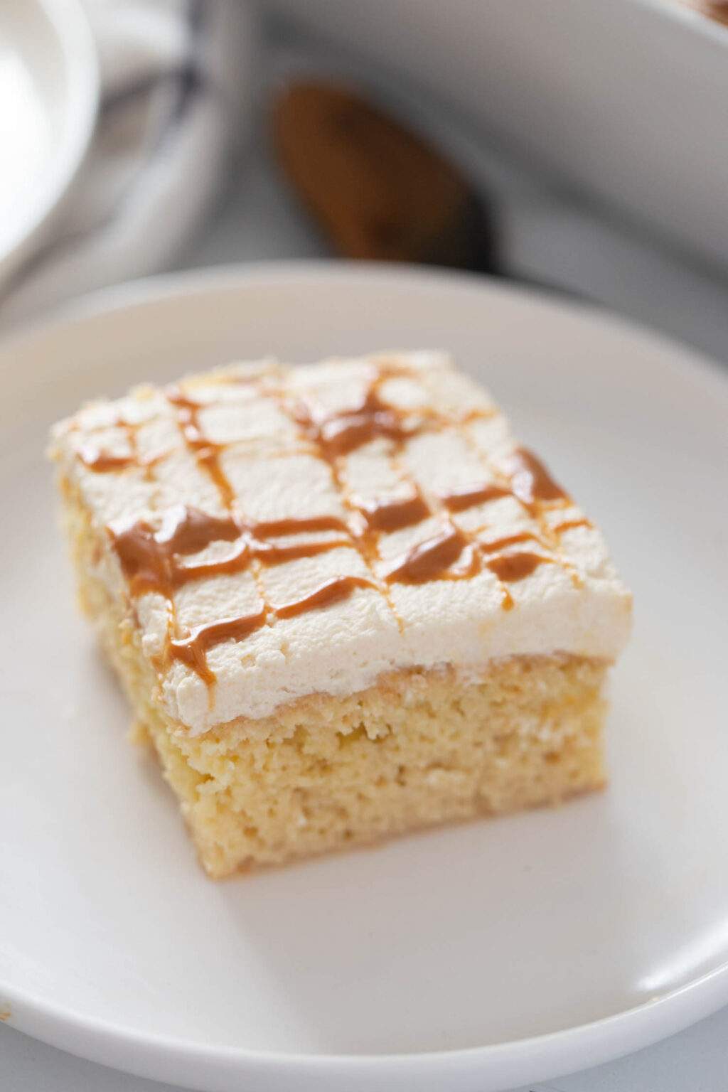 Caramel Tres Leches Cake - Family Fresh Meals