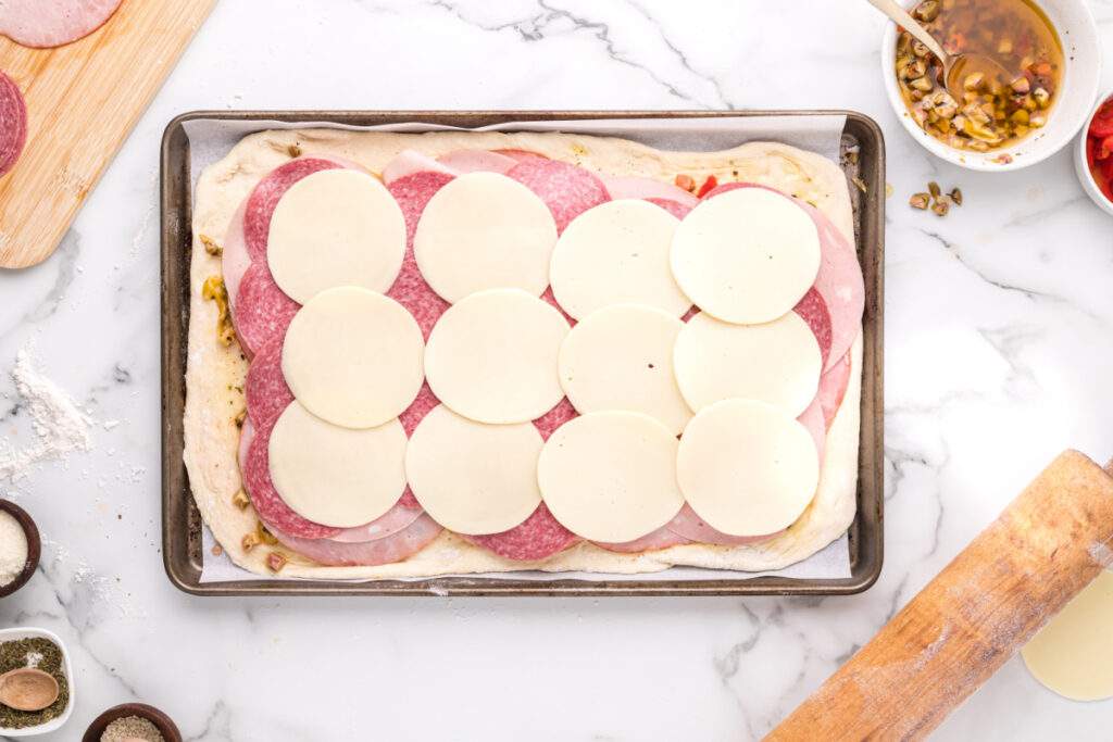 Muffuletta Garbage Bread - Family Fresh Meals