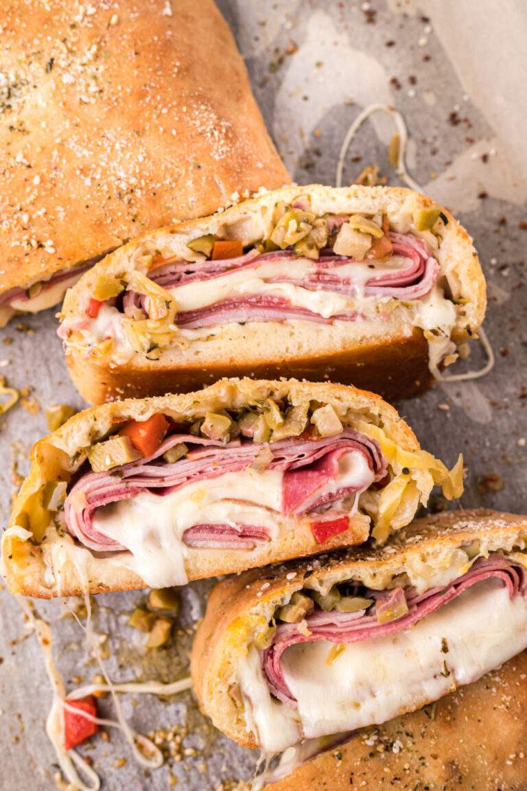Muffuletta Garbage Bread - Family Fresh Meals
