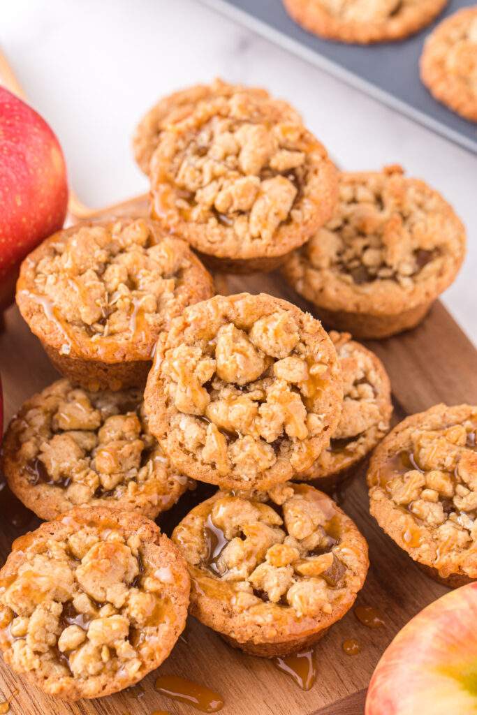 Mini Apple Crisp Cookie Cups - Family Fresh Meals