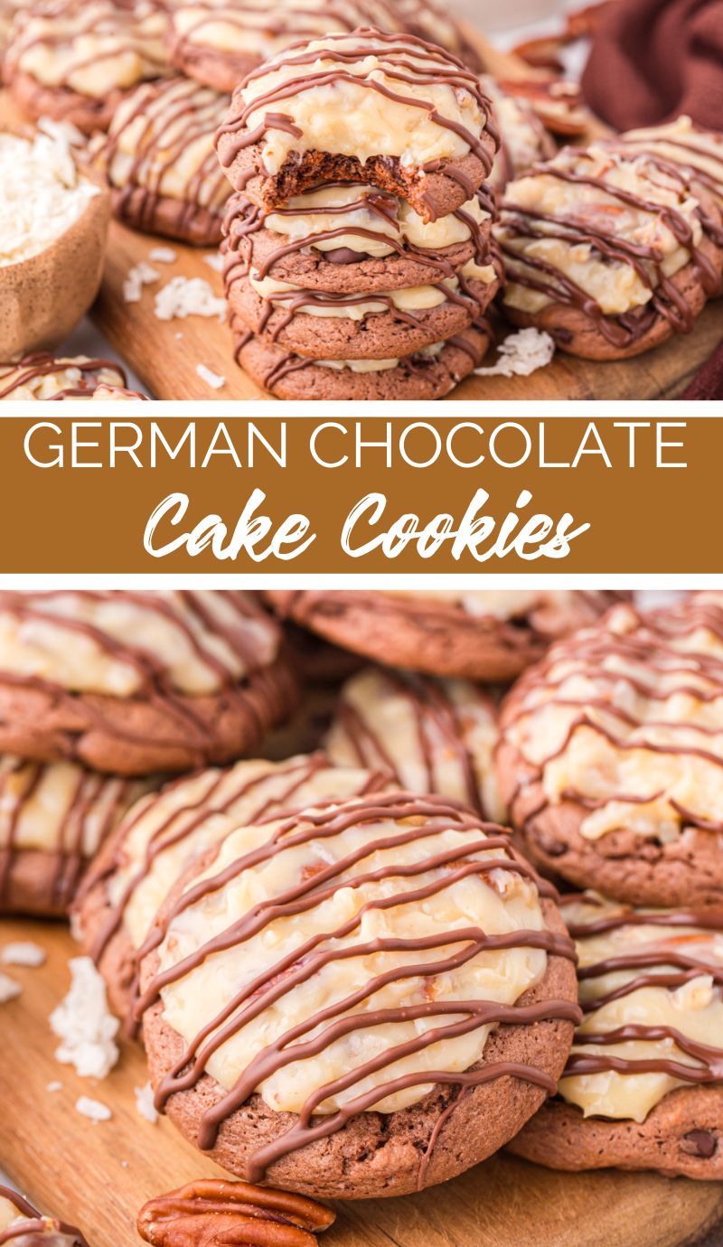 German Chocolate Cake Cookies - Family Fresh Meals