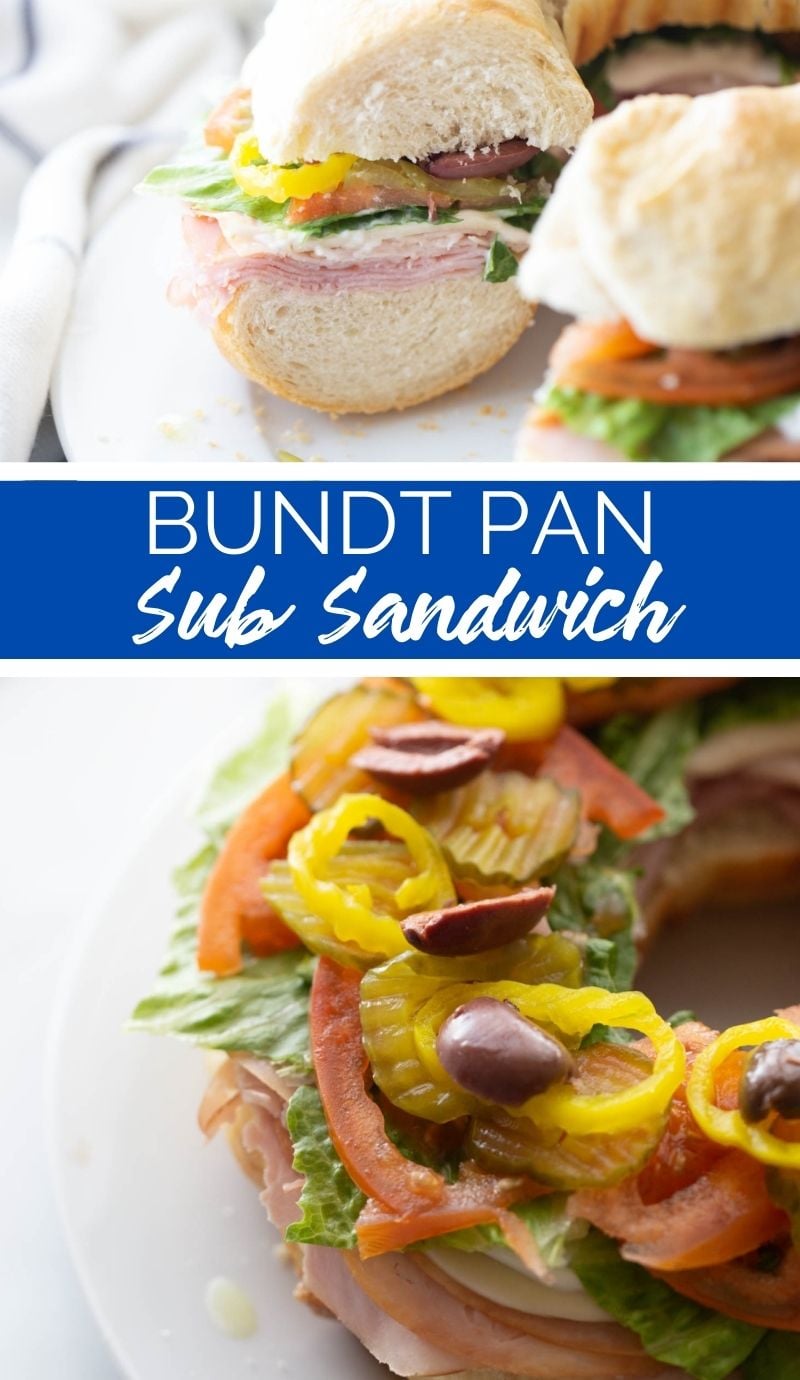 Bundt Pan Sub Sandwich - Family Fresh Meals