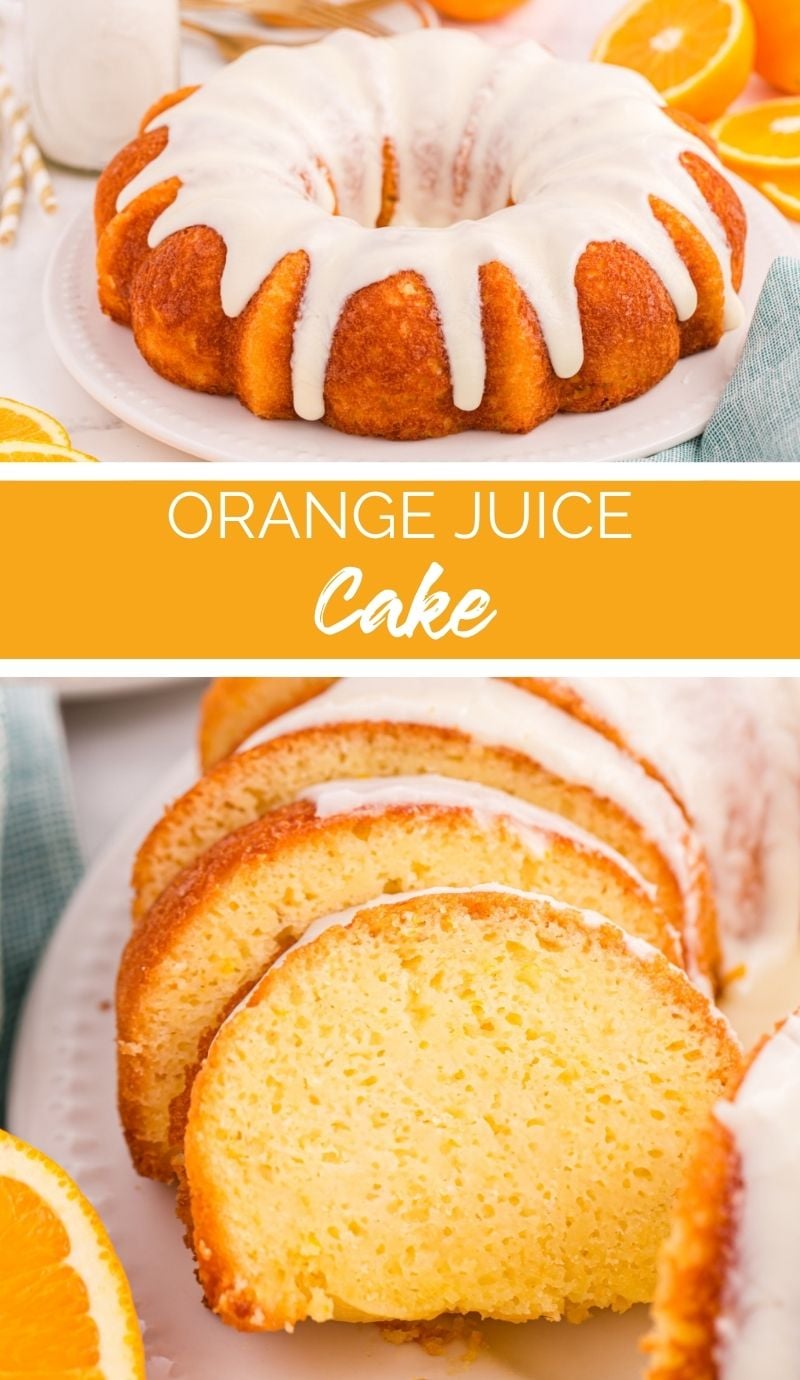 Orange Juice Cake - Family Fresh Meals