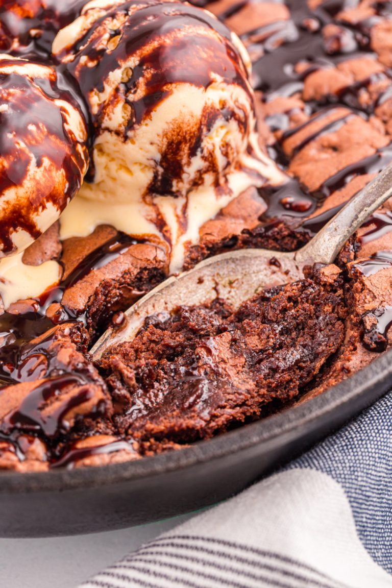 Skillet Brownies - Family Fresh Meals