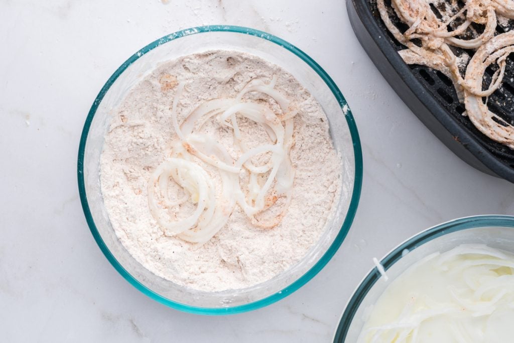 Air Fryer Onion Strings - Family Fresh Meals