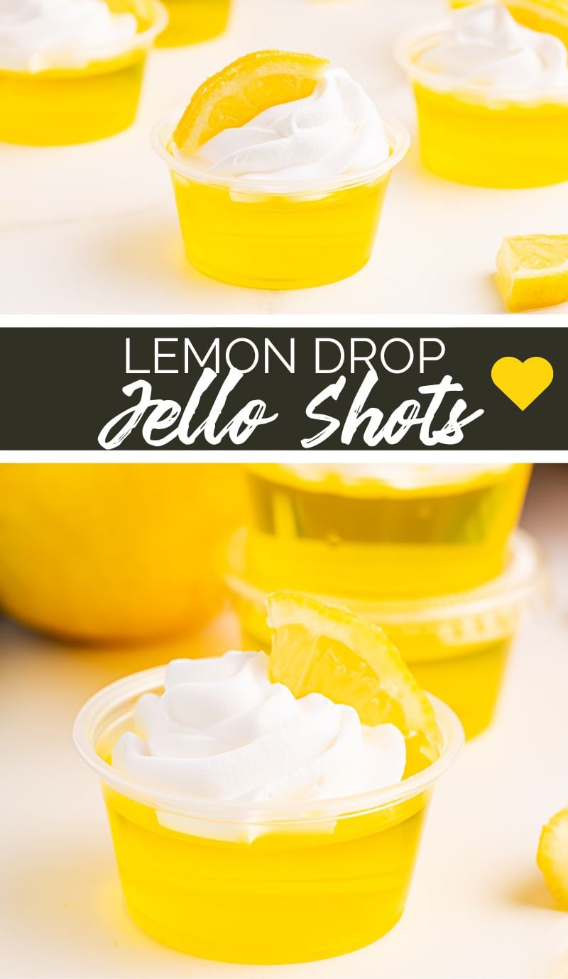 Lemon Drop Jello Shots - Family Fresh Meals