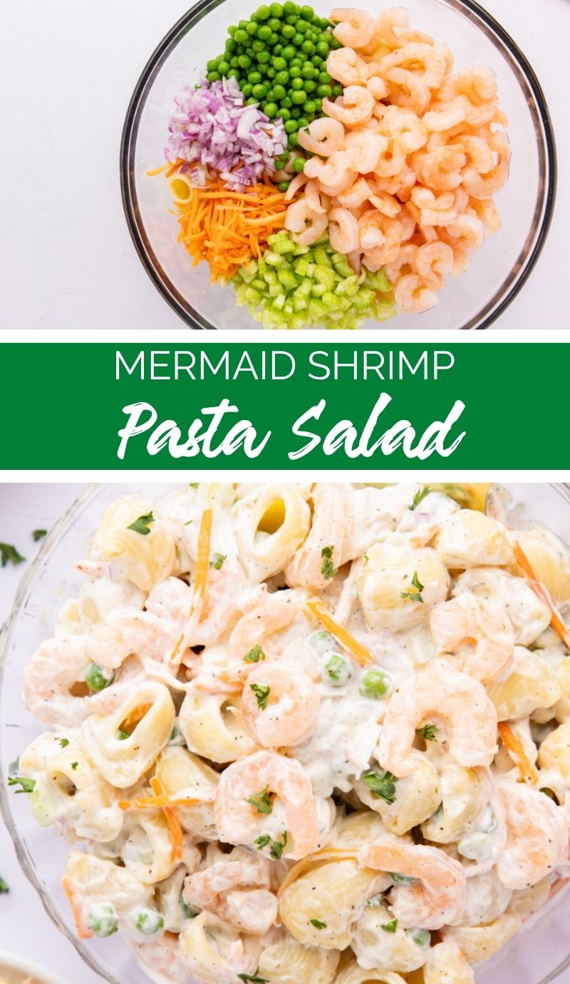 Mermaid Shrimp Pasta Salad - Family Fresh Meals