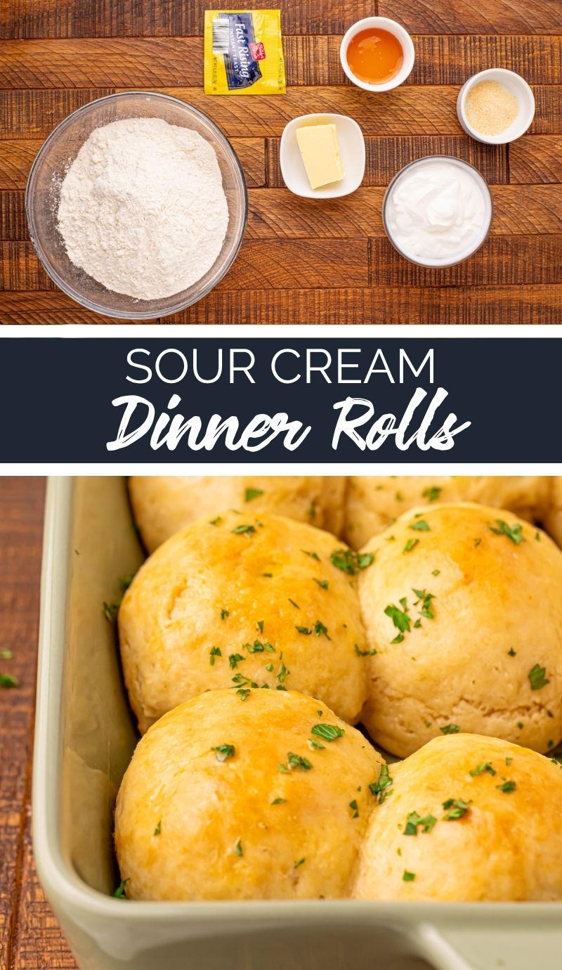 Sour Cream Dinner Rolls - Family Fresh Meals