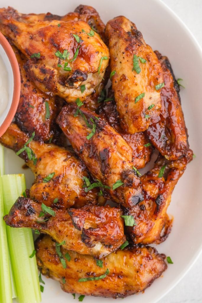 Air Fryer Frozen Chicken Wing - Family Fresh Meals