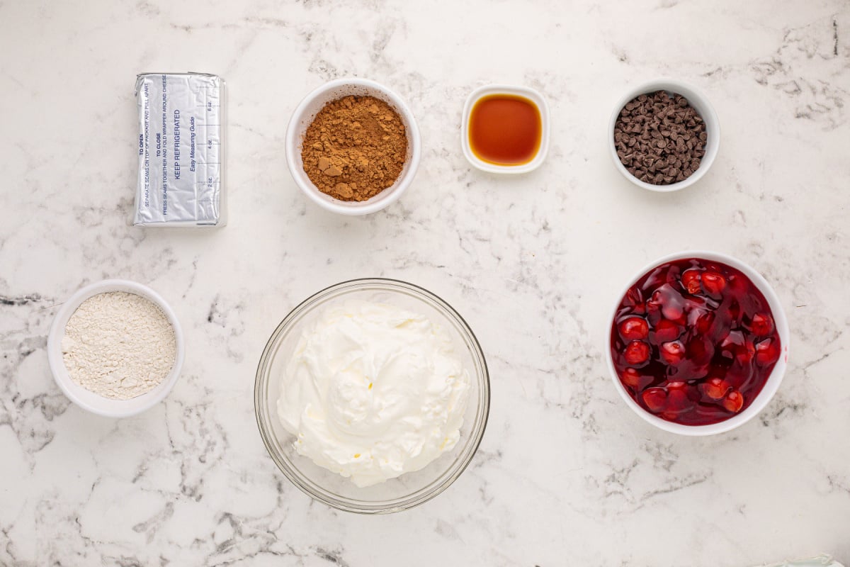 Chocolate Cherry Cheesecake Dip - Family Fresh Meals