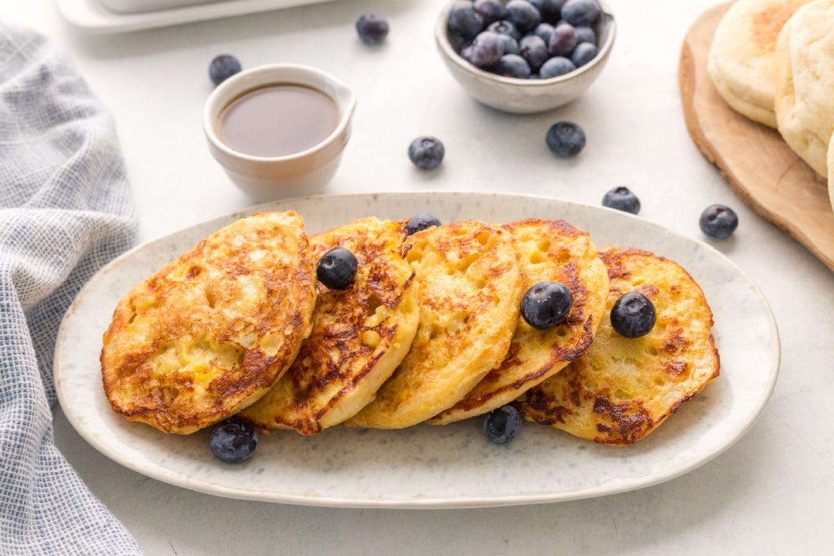 English Muffin French Toast - Family Fresh Meals