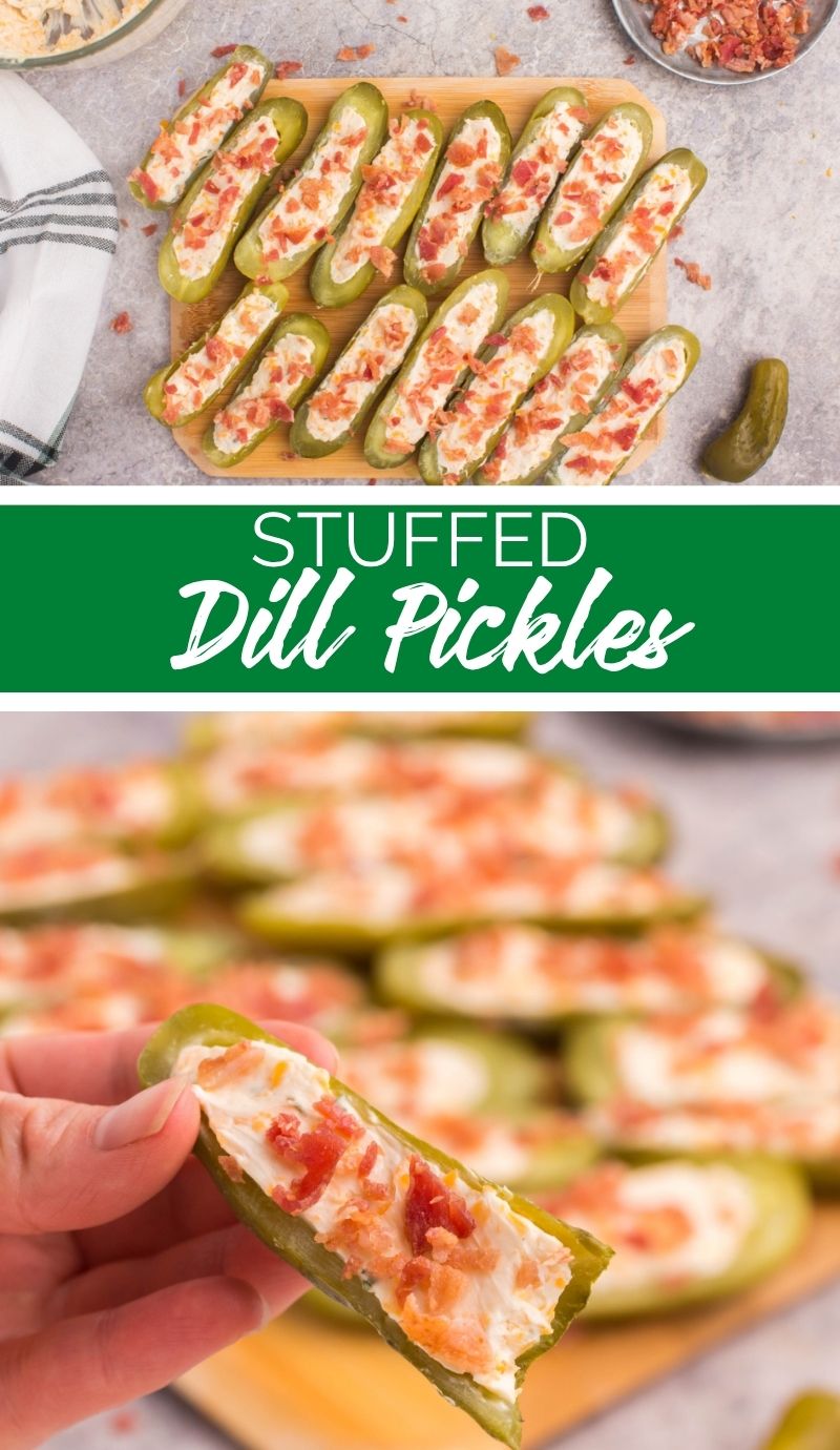 Stuffed Dill Pickles - Family Fresh Meals