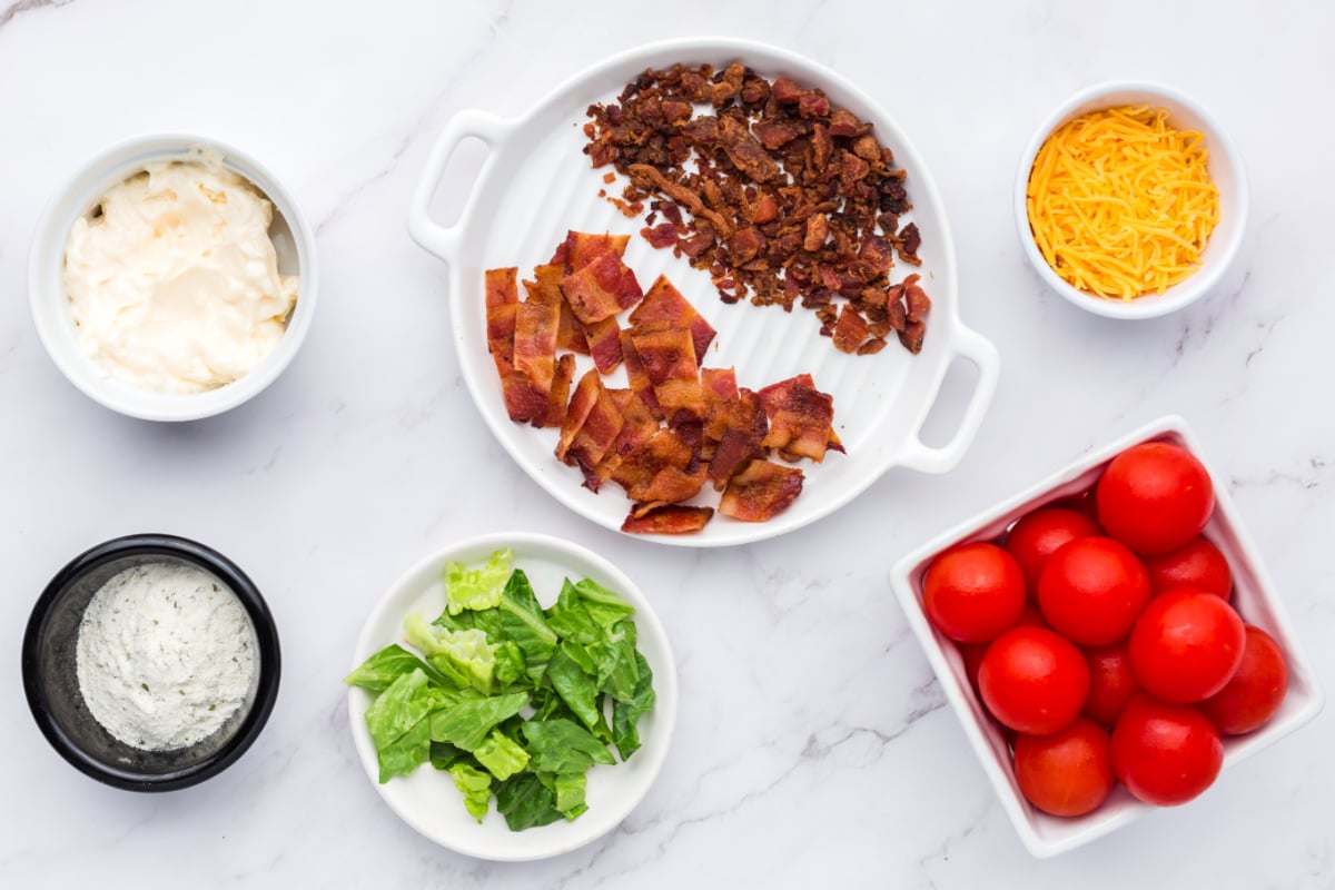 Ranch BLT Appetizer Bites - Family Fresh Meals